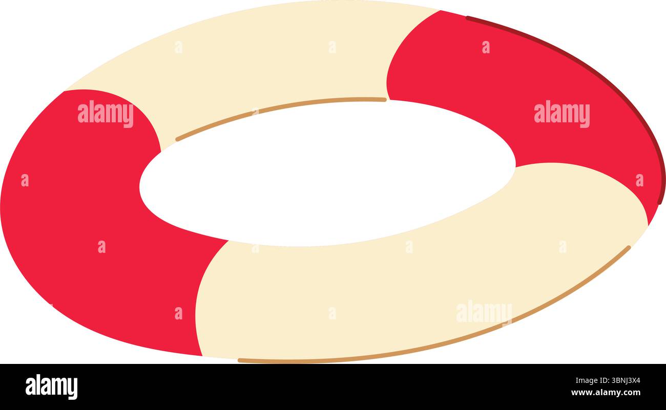 marine lifebuoy cartoon vector illustration Stock Vector Image & Art - Alamy