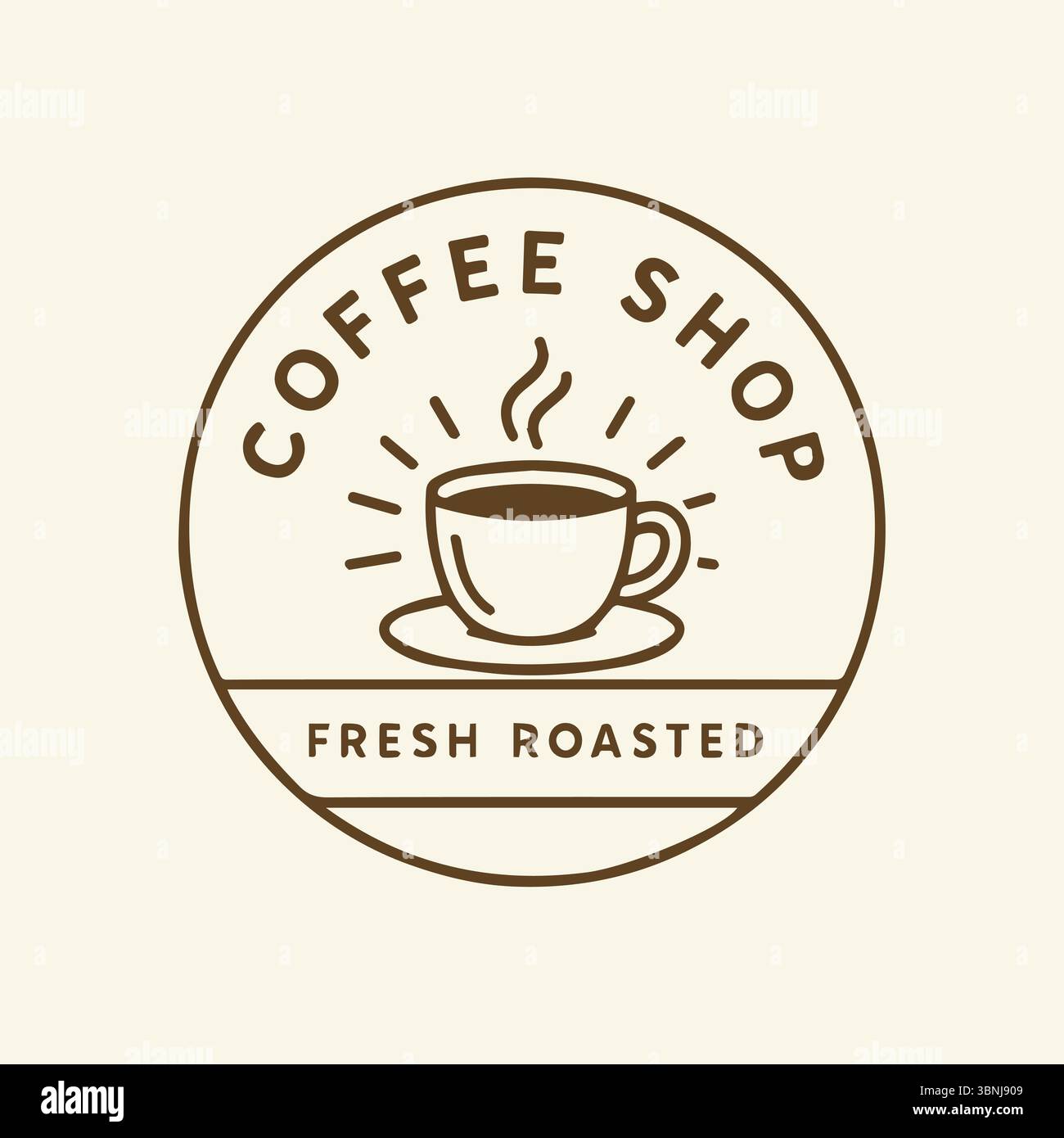 Fresh Roasted Coffee Shop Logo Design Offers the Perfect First Sip ...