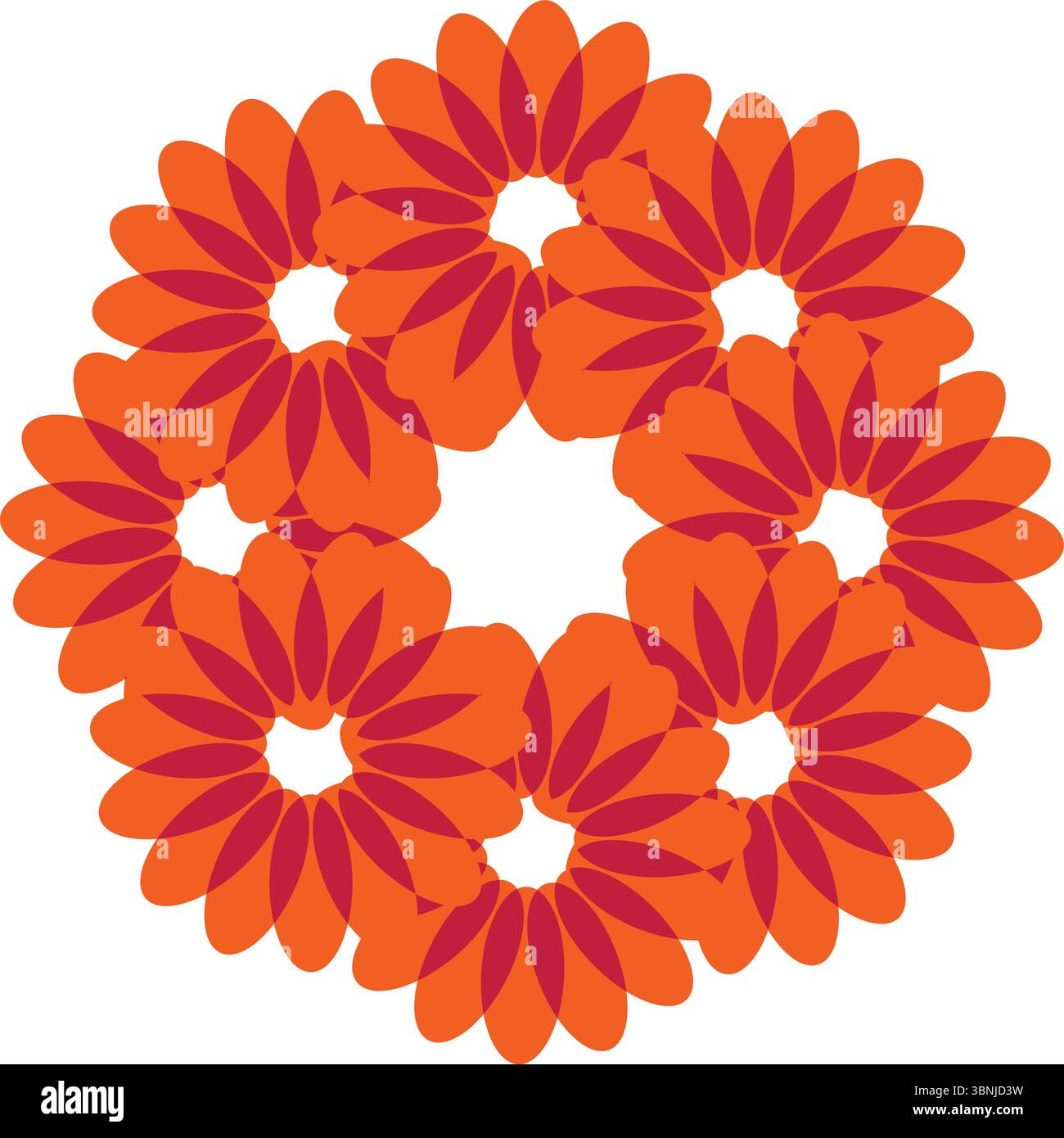 Vibrant circular patterns Stock Vector Images - Alamy