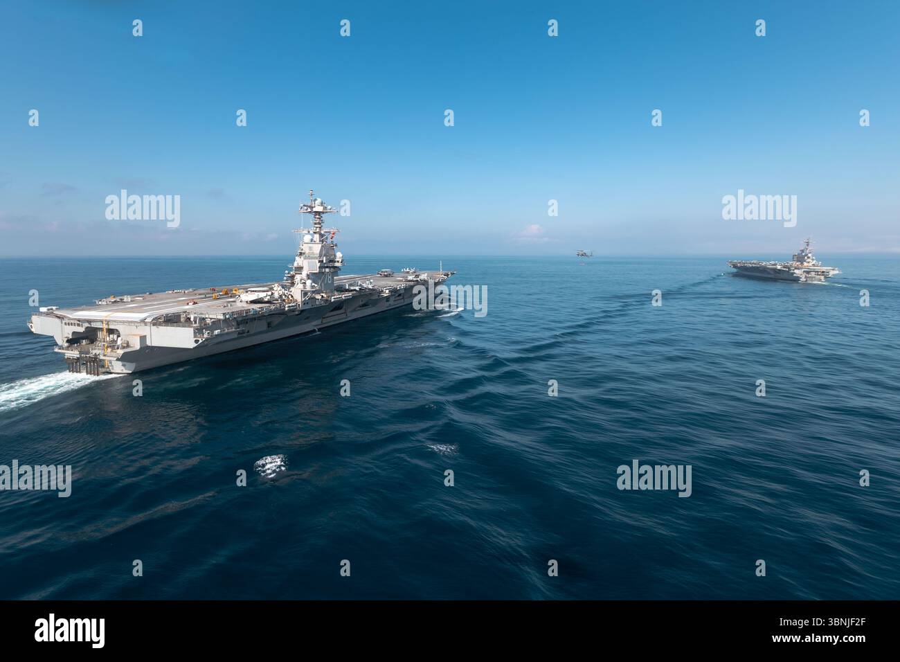 USS Gerald R. Ford (CVN 78), the world's largest aircraft carrier ...