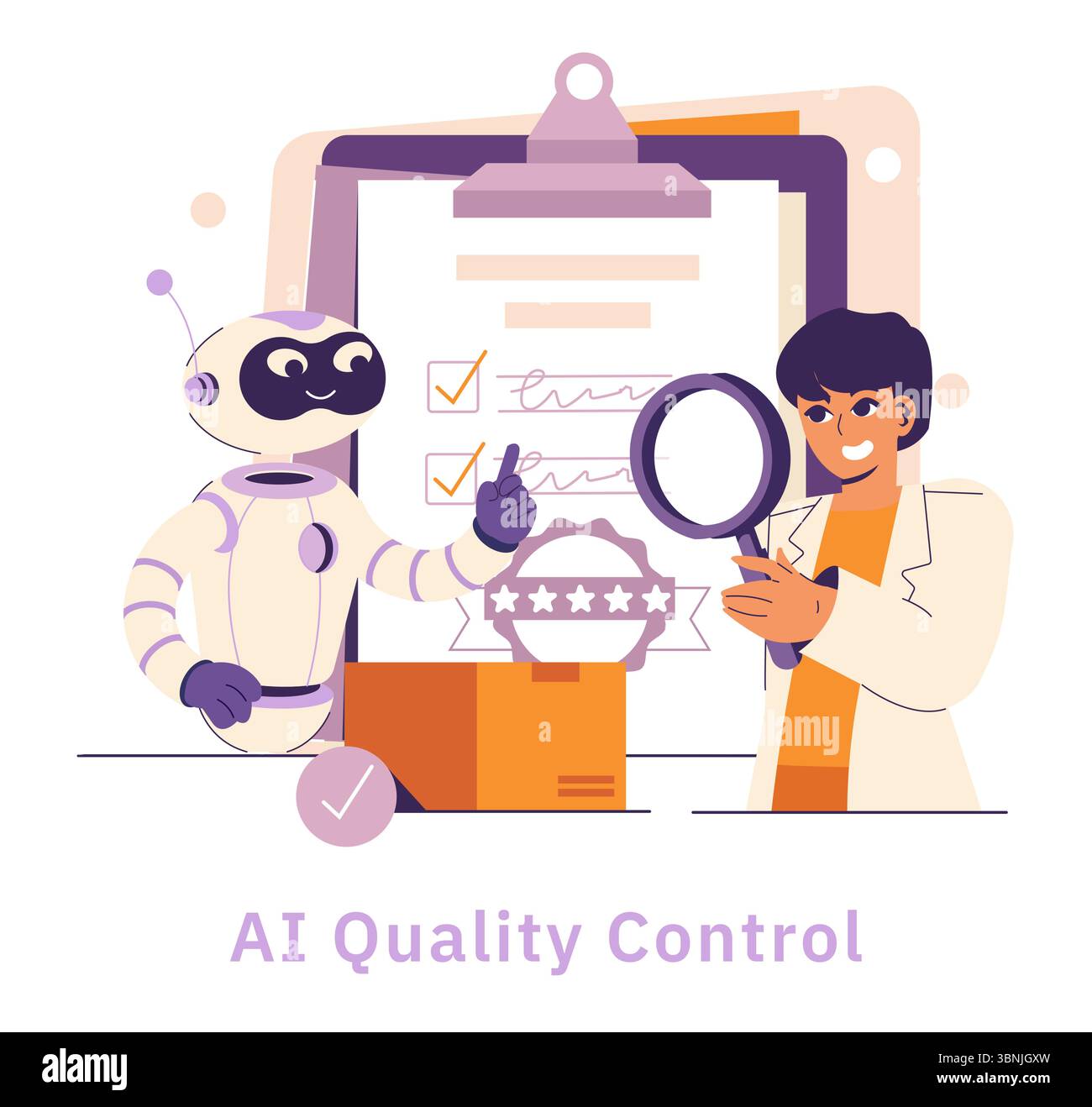 Ai verification workflow Stock Vector Images - Alamy