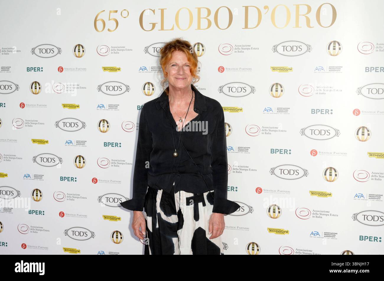 Angela Finocchiaro bei der 65. Verleihung der Globi d Oro 2025 im Sala ...