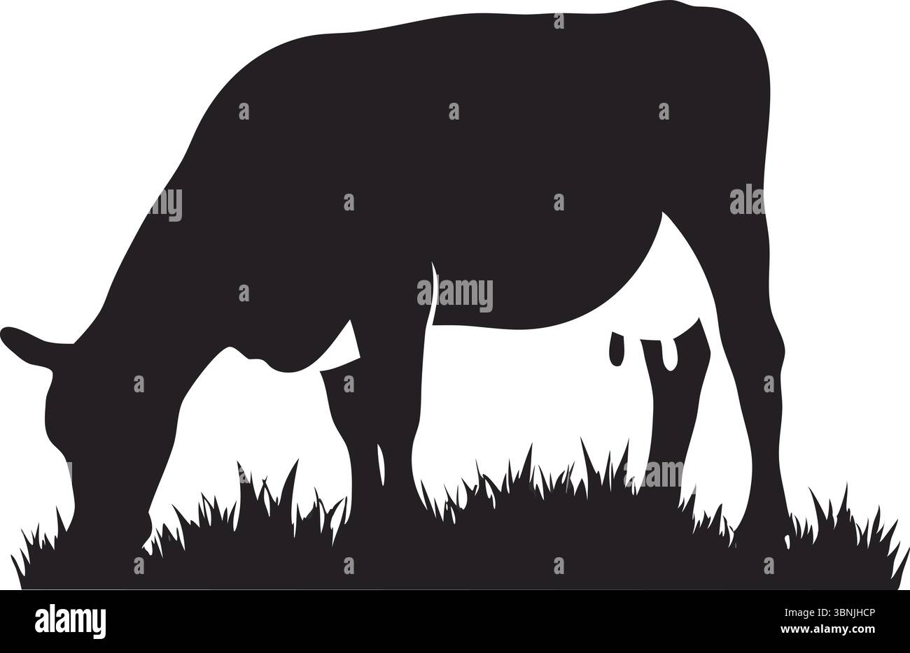 Cow shape clipart hi-res stock photography and images - Alamy
