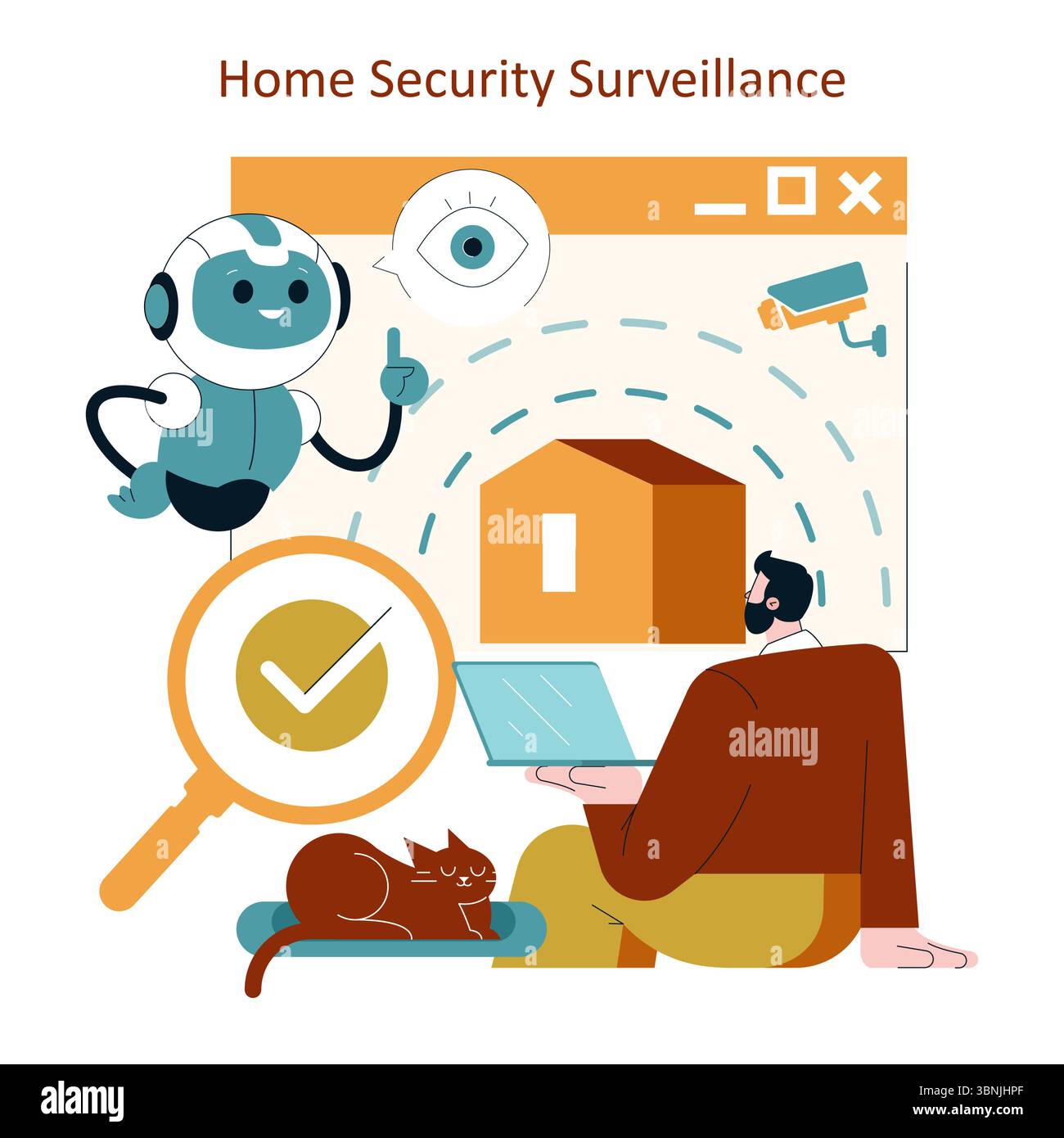 Home security technology integrates AI for enhanced surveillance and ...
