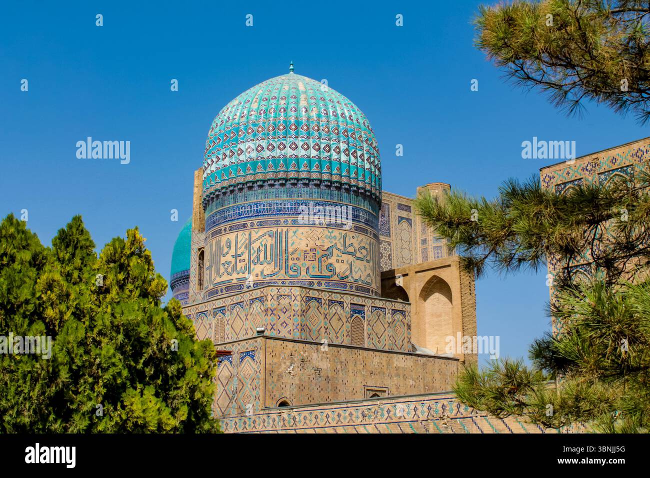 Uzbekistan classic architecture of historical buildings in the city of ...