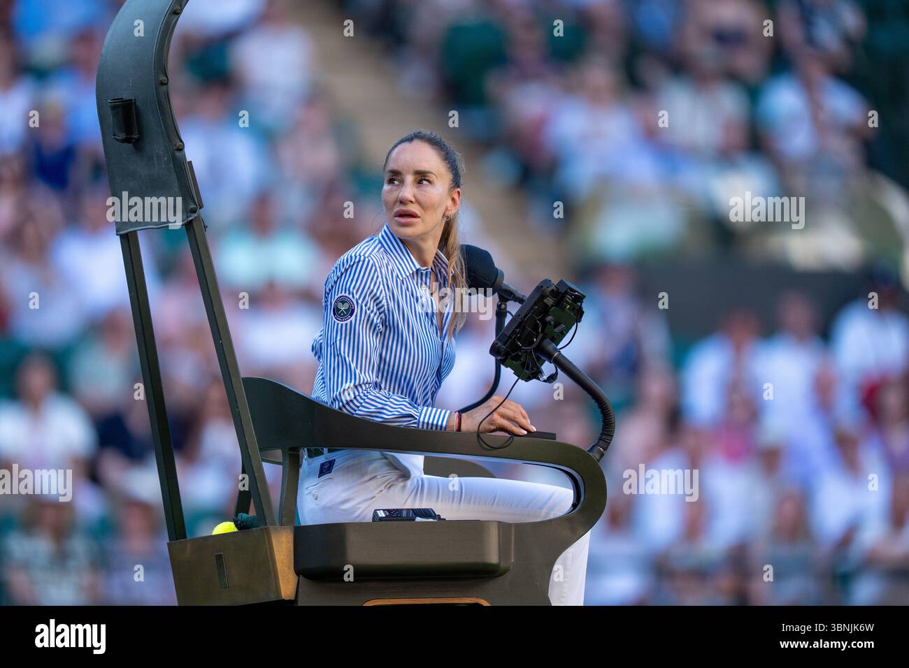 LONDON, UNITED KINGDOM - JUNE 30: Umpire Marijana Veljovic during Day ...