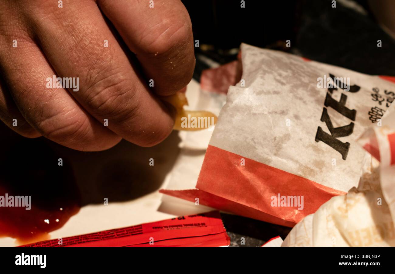 Fast food branding packaging hi-res stock photography and images - Alamy