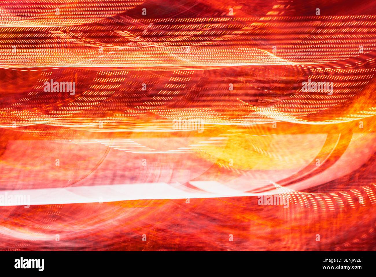 Luminous orange streaks create dynamic hi-res stock photography and images - Alamy