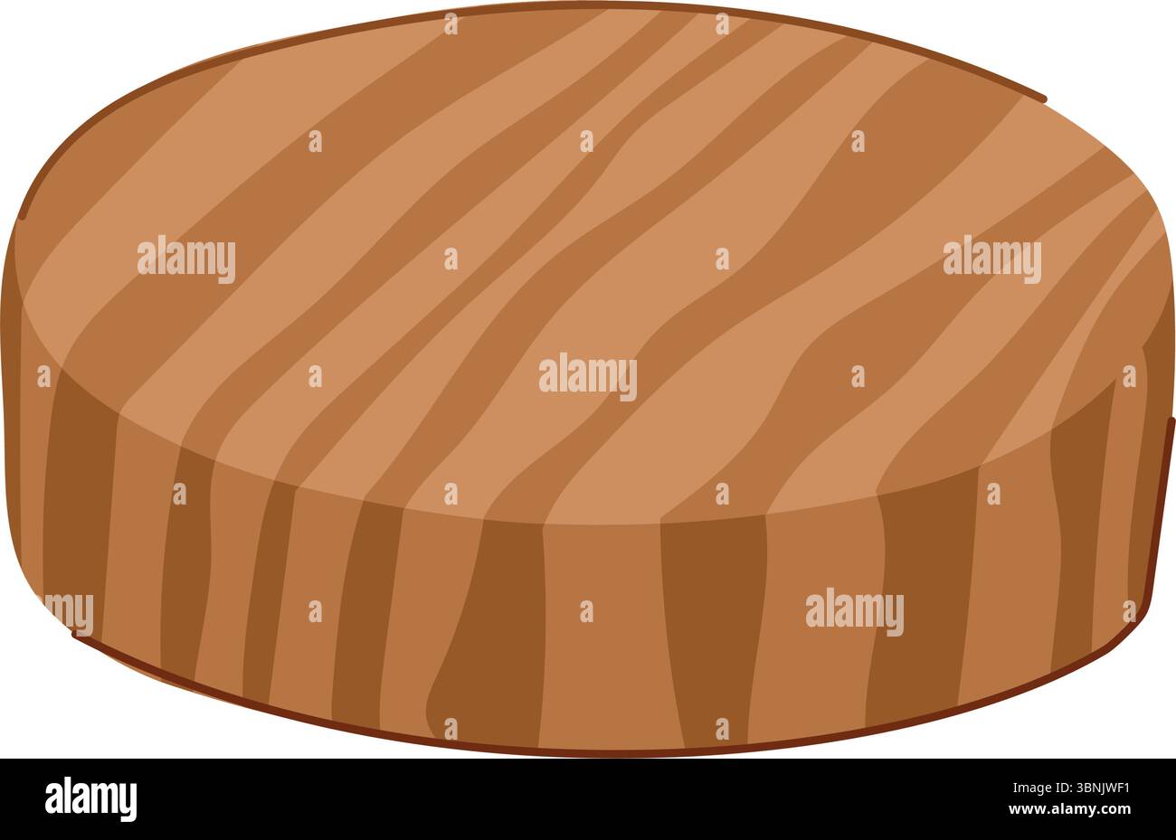 carpentry wood platform cartoon vector illustration Stock Vector Image ...