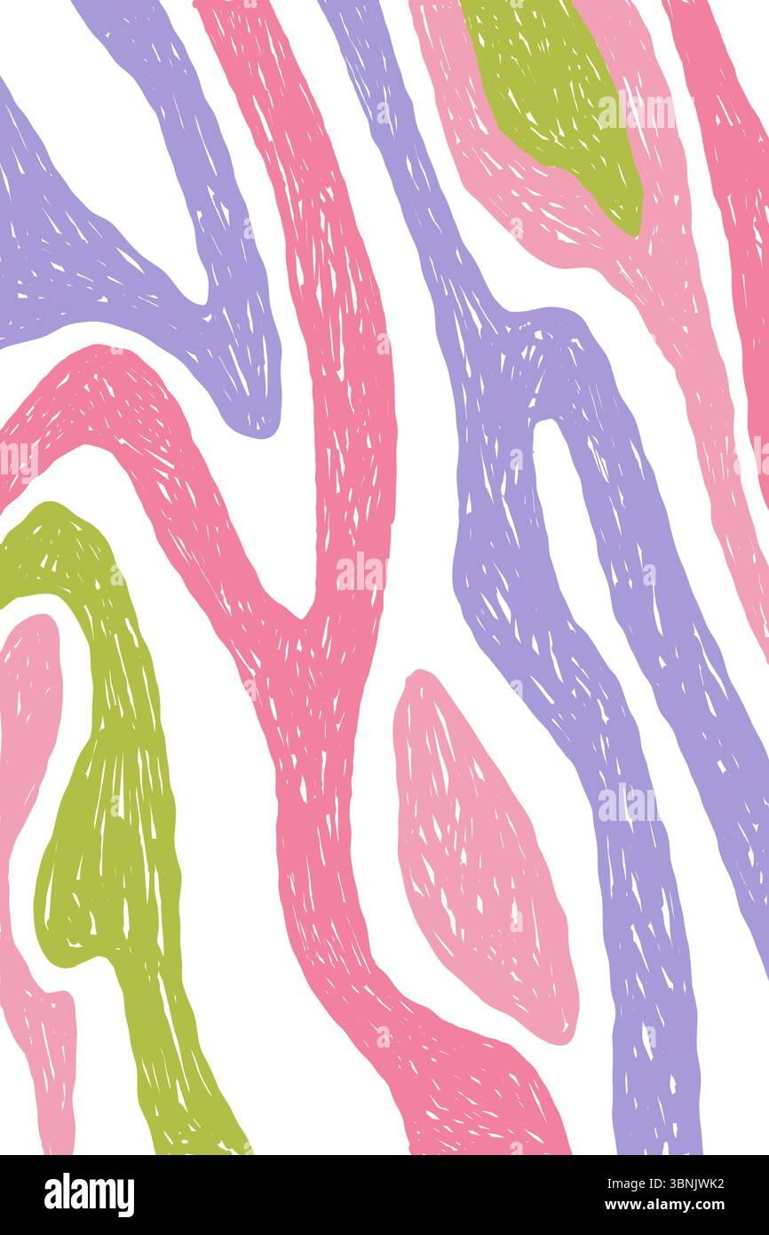 Minimal abstract wavy stripes background Stock Vector Images - Alamy