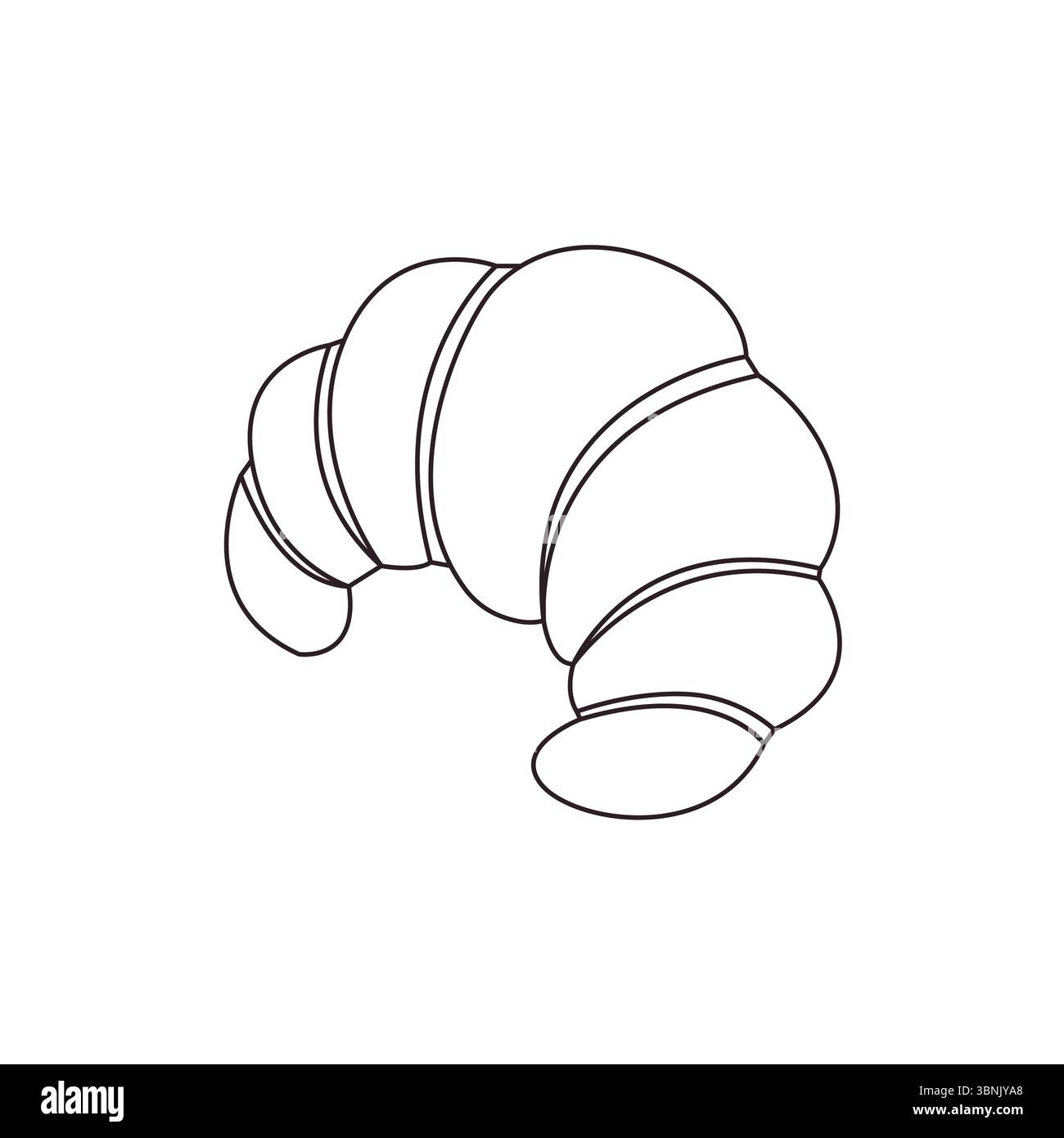 croissant bakery baked good french breakfast delicious emoji symbol ...