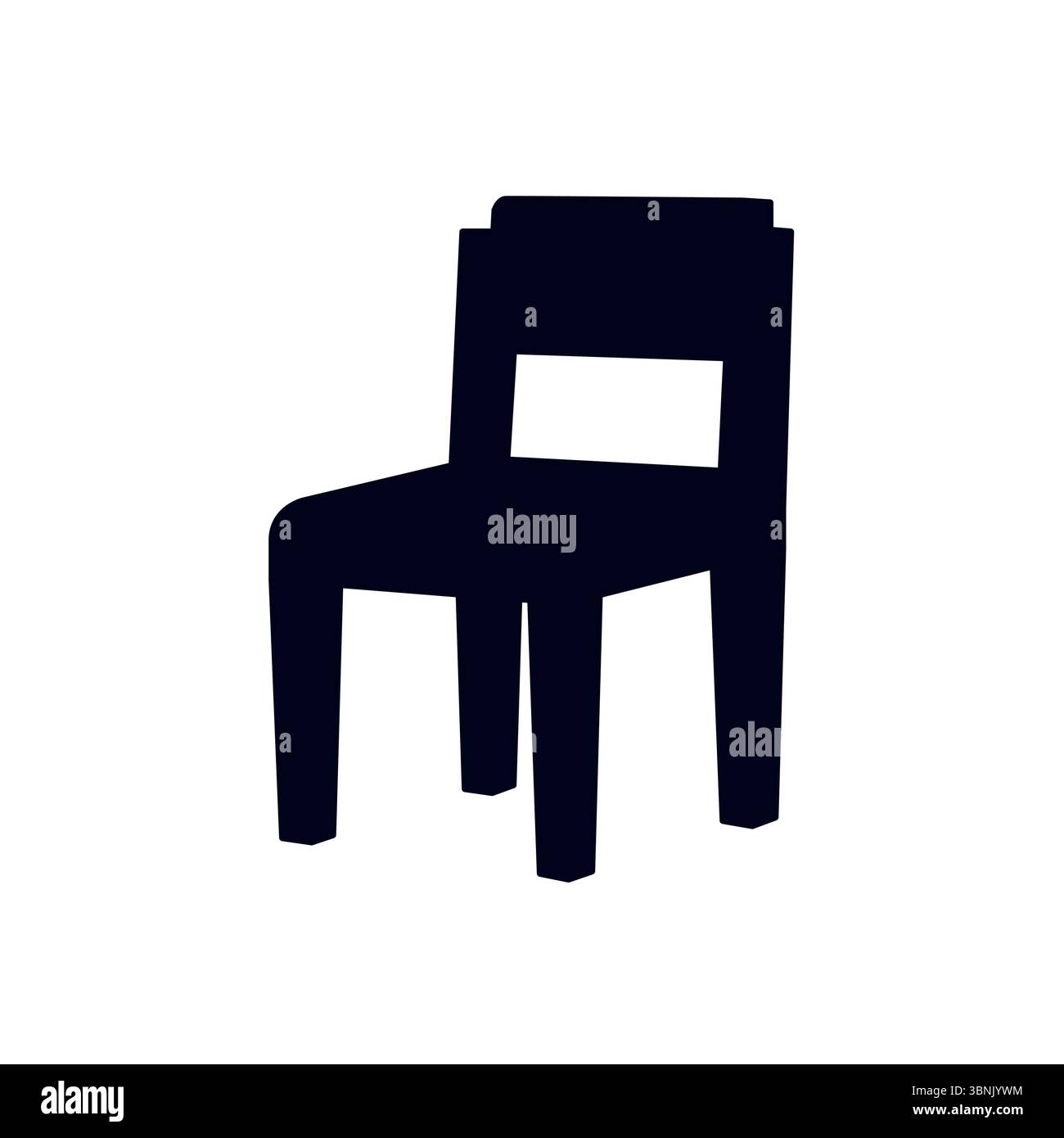 chair emoji symbol sign icon vector illustration furniture Stock Vector ...