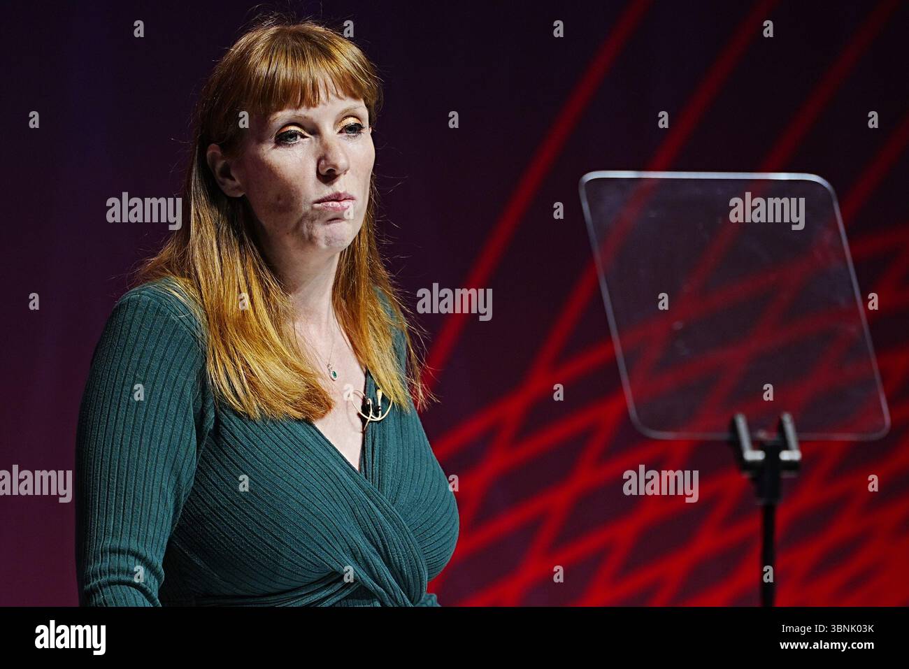 Deputy Prime Minister Angela Rayner speaking during the Local ...