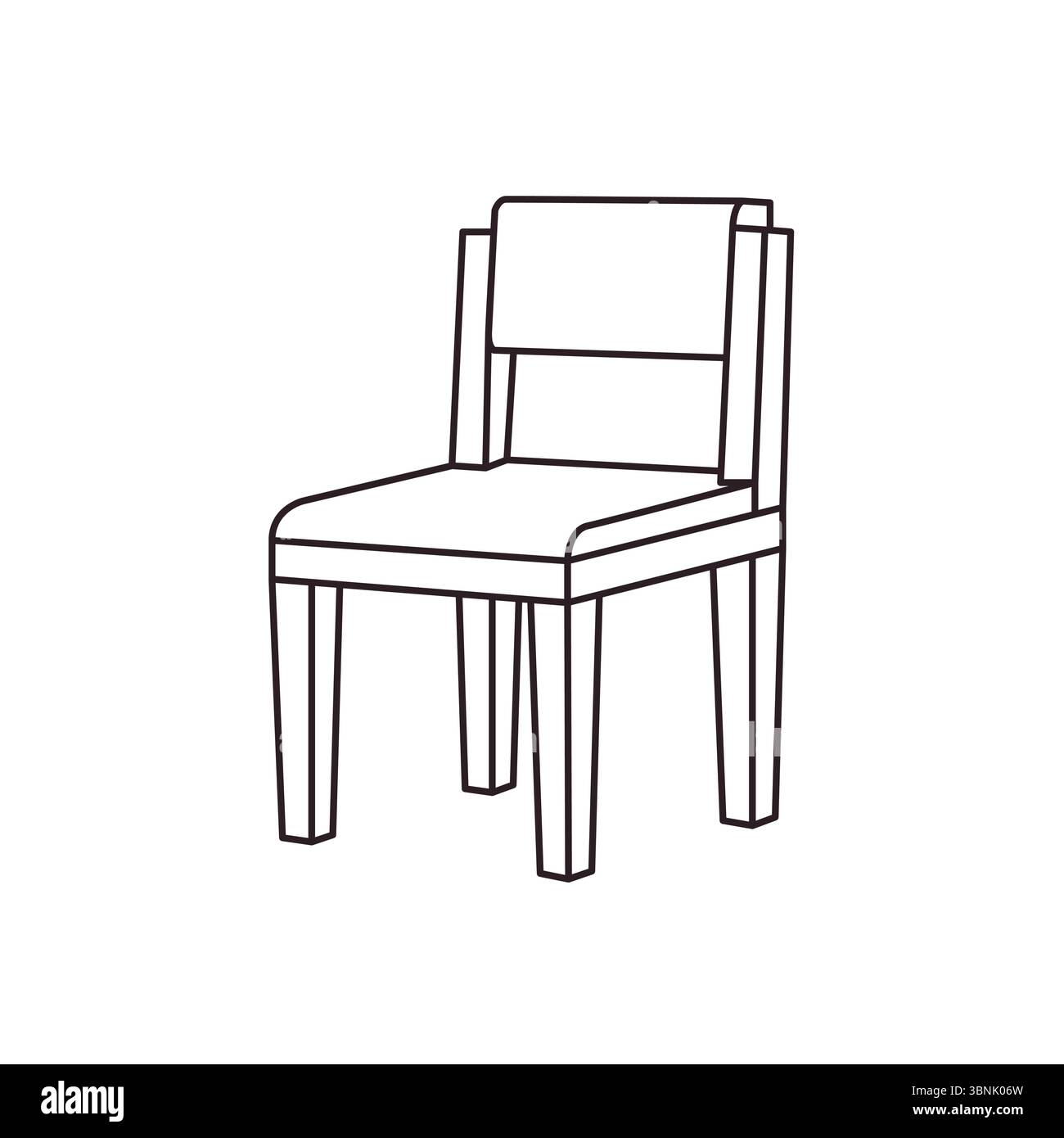 chair emoji symbol sign icon vector illustration furniture Stock Vector ...