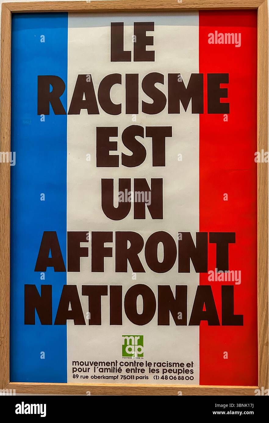 Paris, France, Close up, French Immigration Museum, Collection, Vintage ...