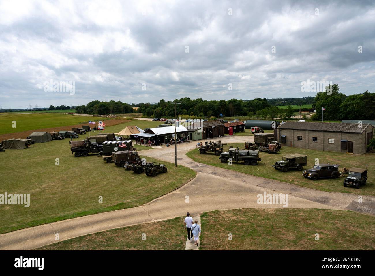 American wartime airfield hi-res stock photography and images - Alamy