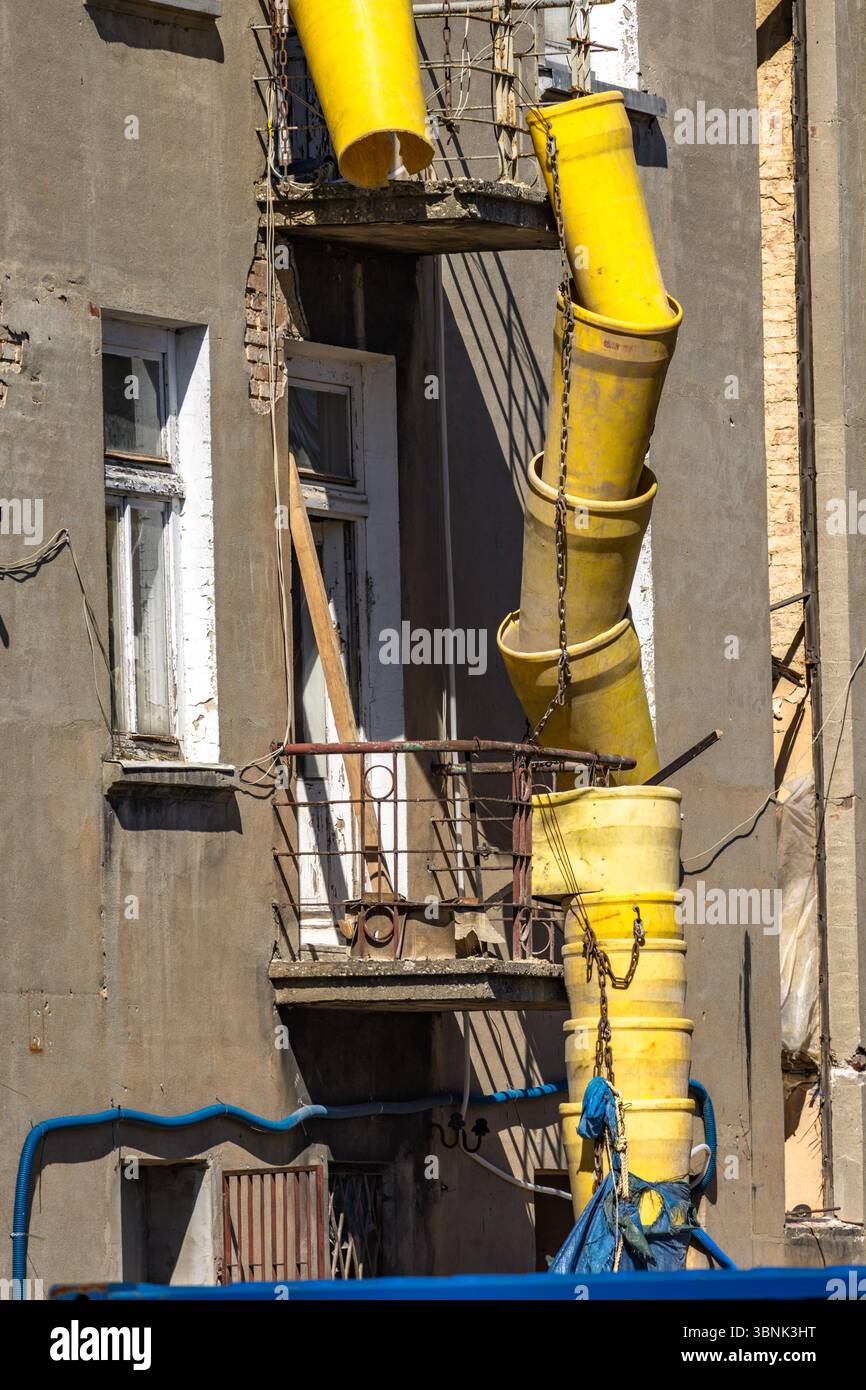 Concrete pipe rubble from hi-res stock photography and images - Alamy