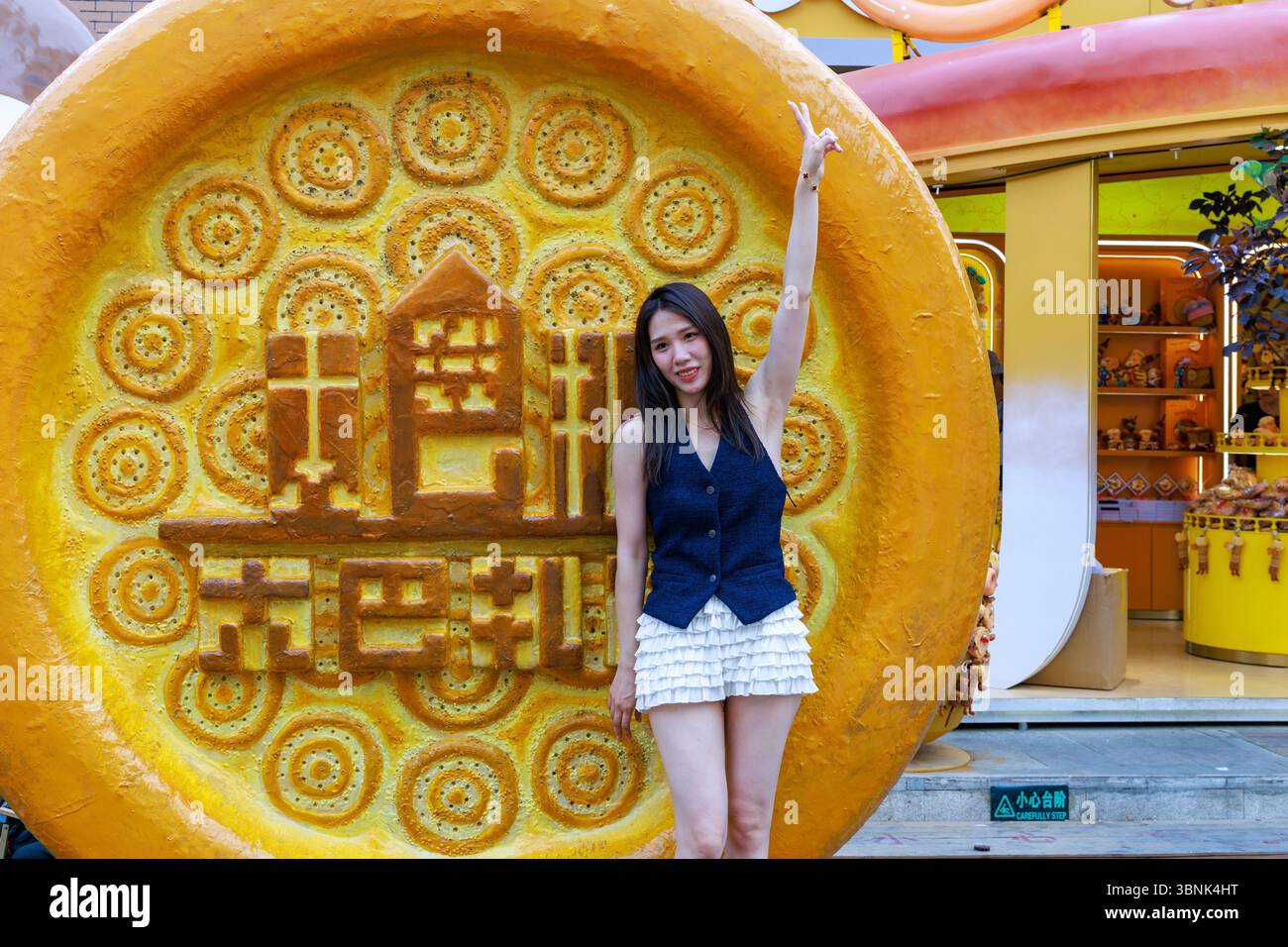 Tourists visit the Grand Bazaar in Urumqi City, northwest China's ...