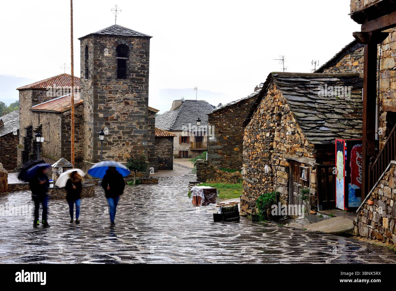 Church of San Ildefonso of Valverde de los Arroyos, Guadalajara, Spain ...