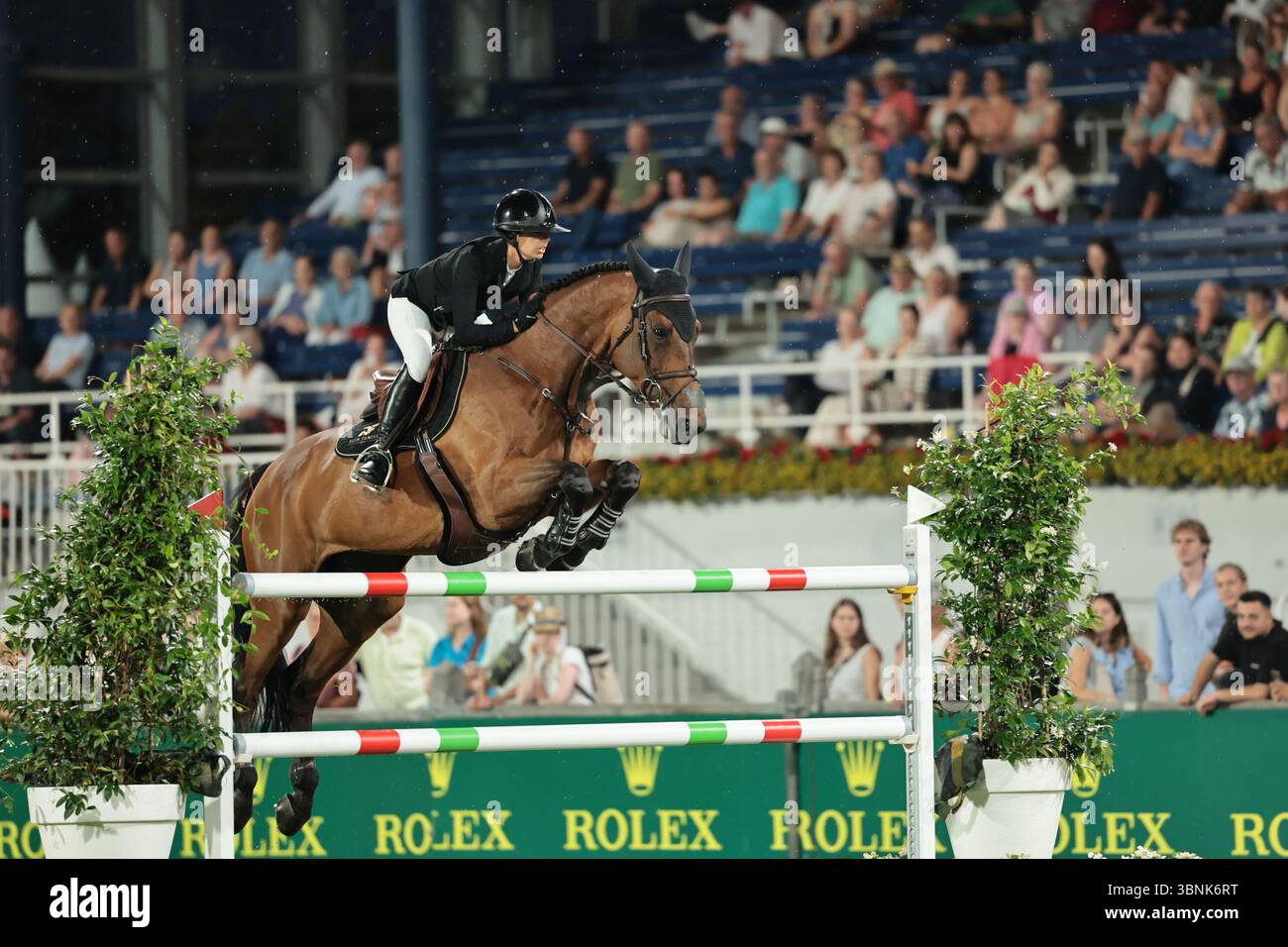 Nina Mallevaey of France with Dynastie De Beaufour during the Turkish ...