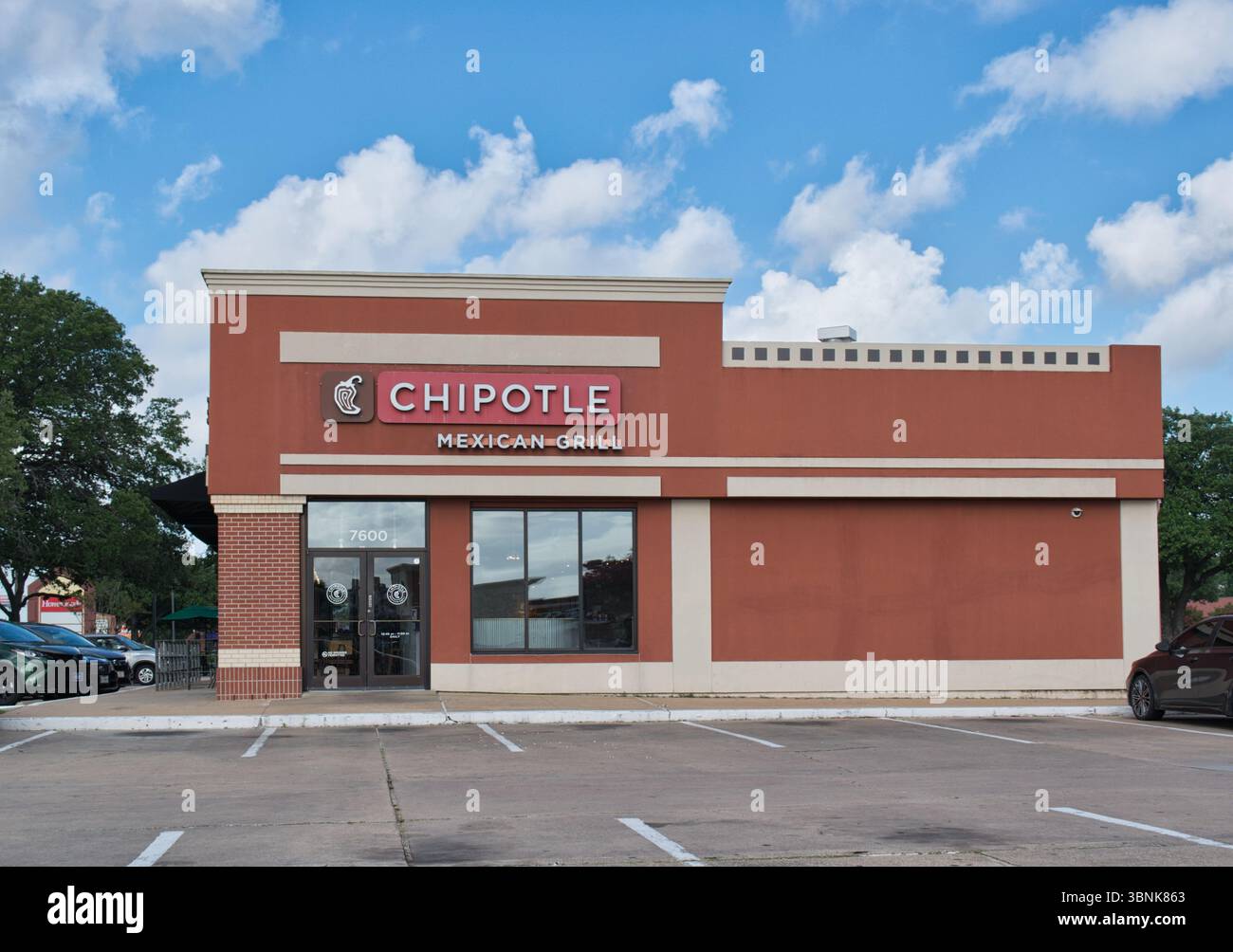 Houston, Texas USA 06-22-2025: Chipotle Mexican Grill restaurant ...