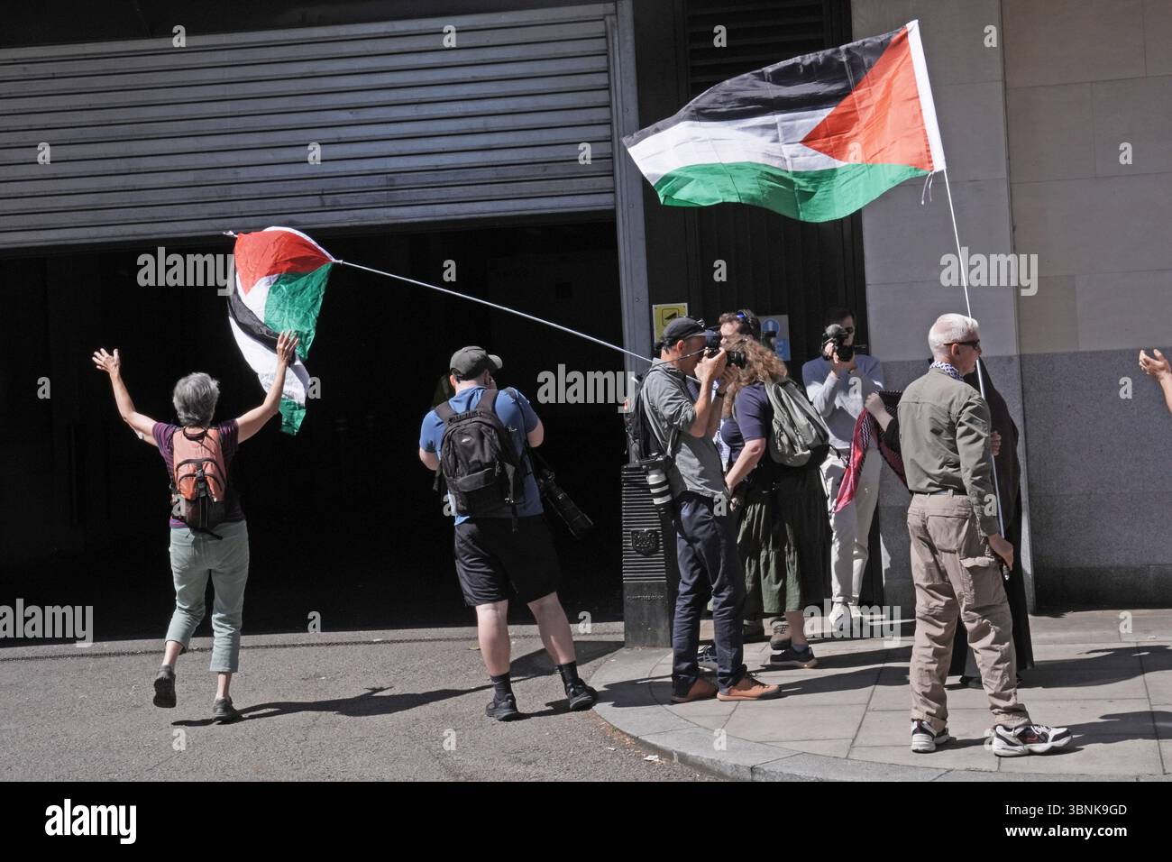 Supporters outside Westminster Magistrates' Court, London, where Amy ...