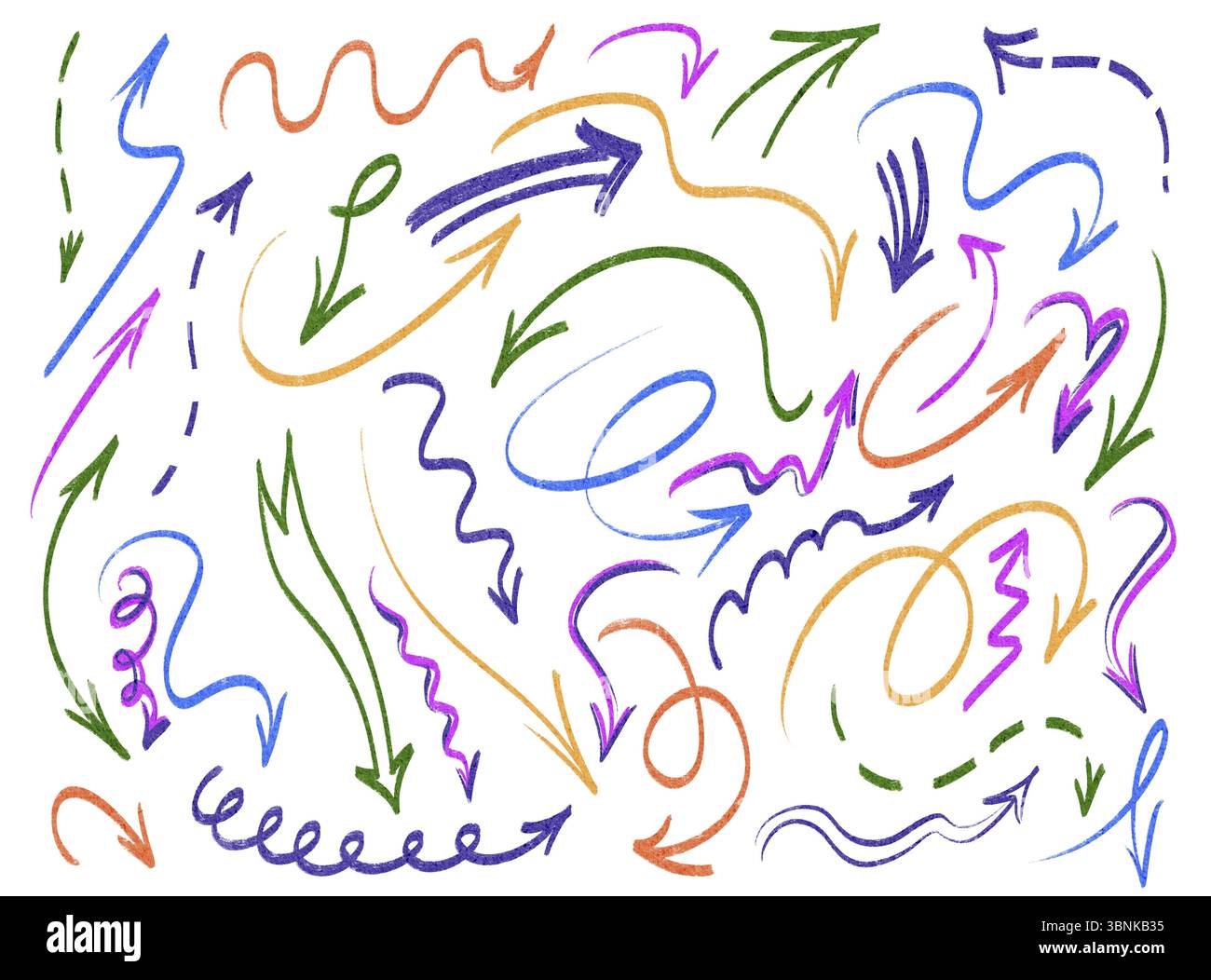 Arrow icons collection Cut Out Stock Images & Pictures - Alamy