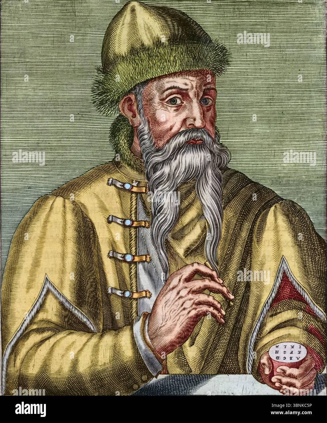 Johannes Gutenberg (1400-1468), German printer Stock Photo - Alamy