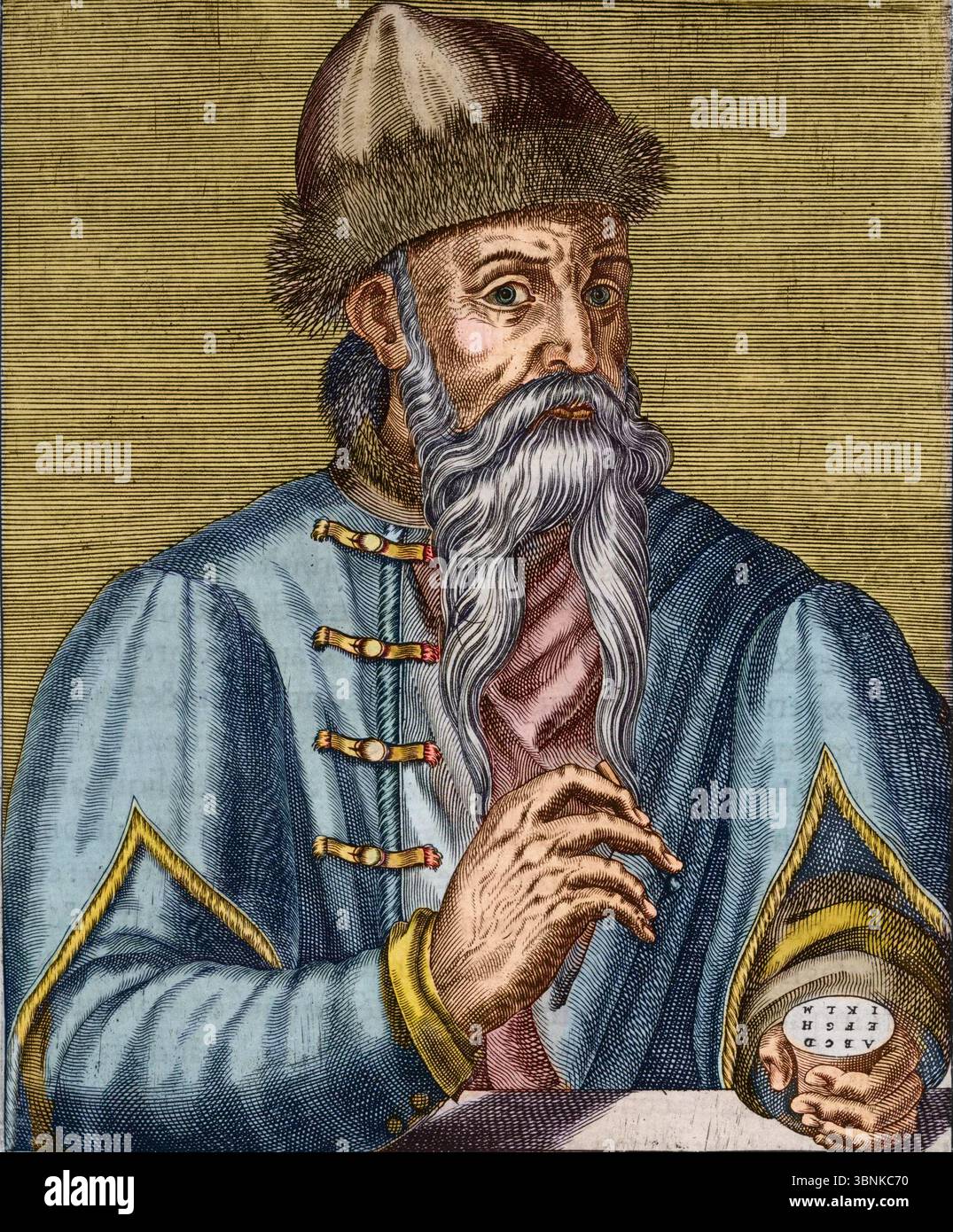 Johannes Gutenberg (1400-1468), German printer Stock Photo - Alamy