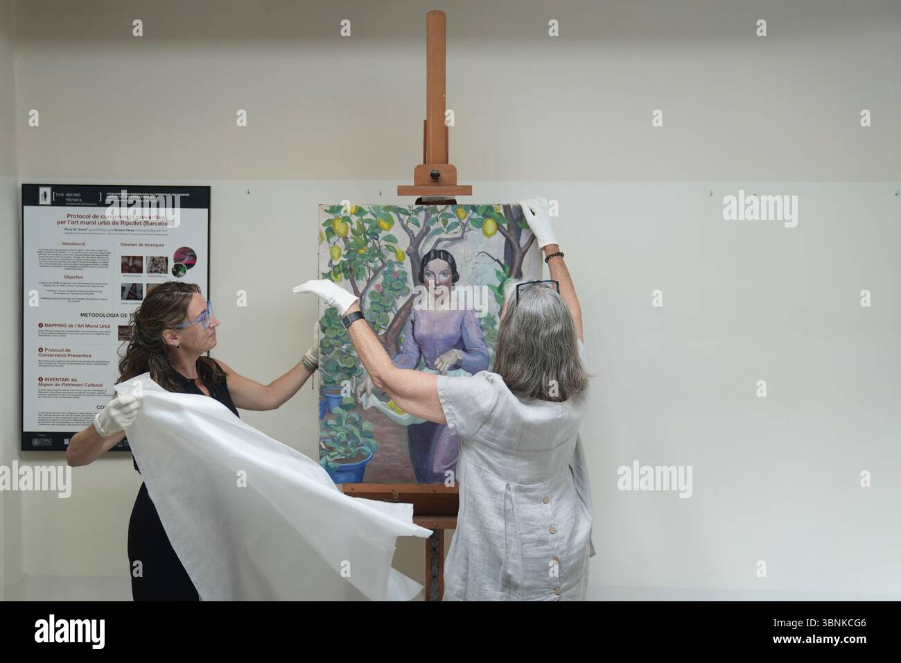Presentation of an unpublished painting by Lola Anglada, on July 3 ...
