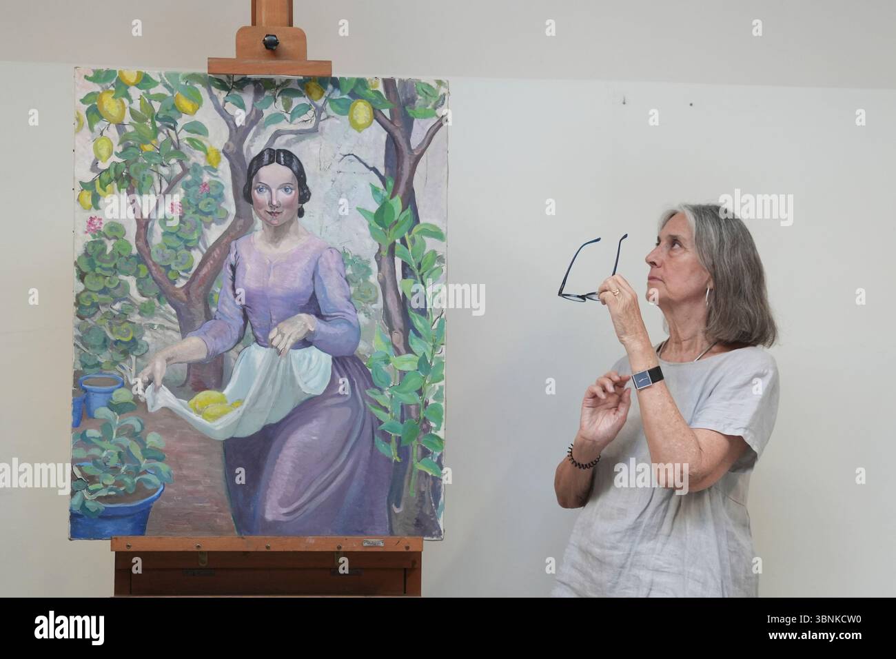 Presentation of an unpublished painting by Lola Anglada, on July 3 ...