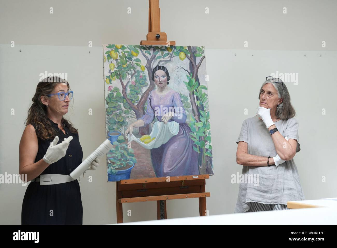 Presentation of an unpublished painting by Lola Anglada, on July 3 ...