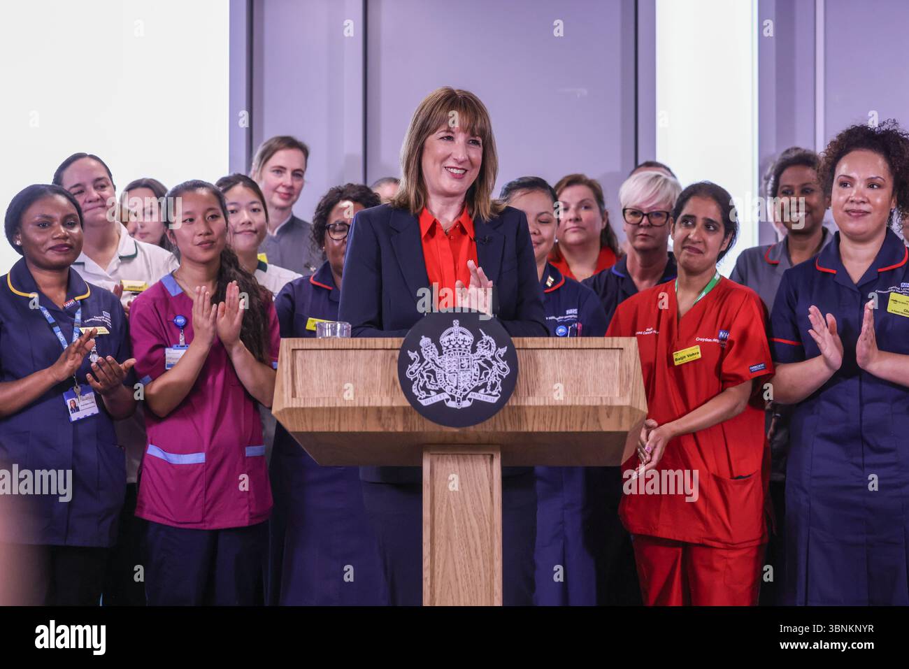 Rachel reeves nhs plan hi-res stock photography and images - Alamy
