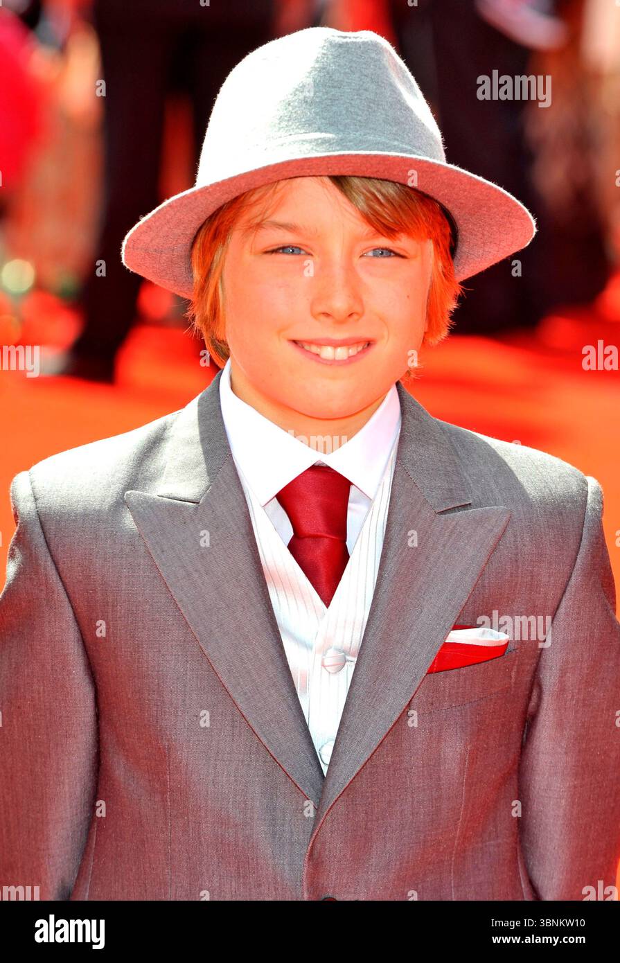 Ross Marron at the world film premiere of "Horrid Henry" at BFI ...