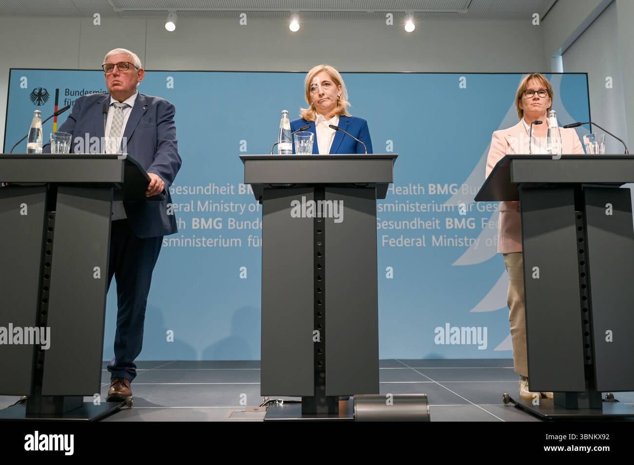 03 July 2025, Berlin: Nina Warken (CDU, M), Federal Minister of Health ...