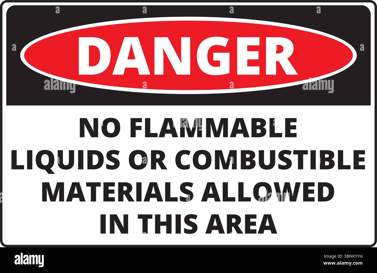 Caution flammable liquids sign Cut Out Stock Images & Pictures - Alamy