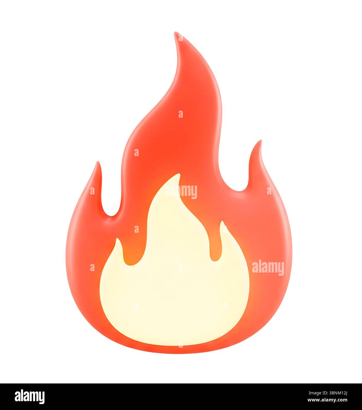 Fire in fireplace graphic Cut Out Stock Images & Pictures - Alamy