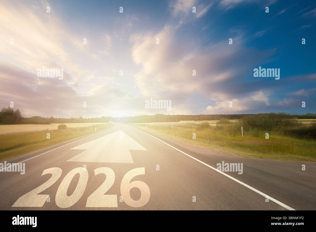 Motion Future Business Strategy And Success In New Year 2026 Concept