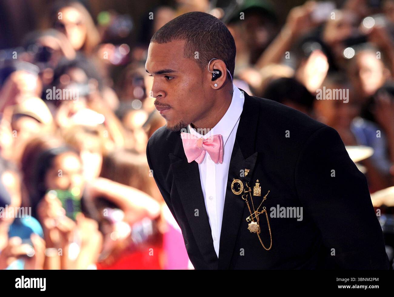 Chris Brown performs on NBC's 'Today' Show at Rockefeller Center in New ...