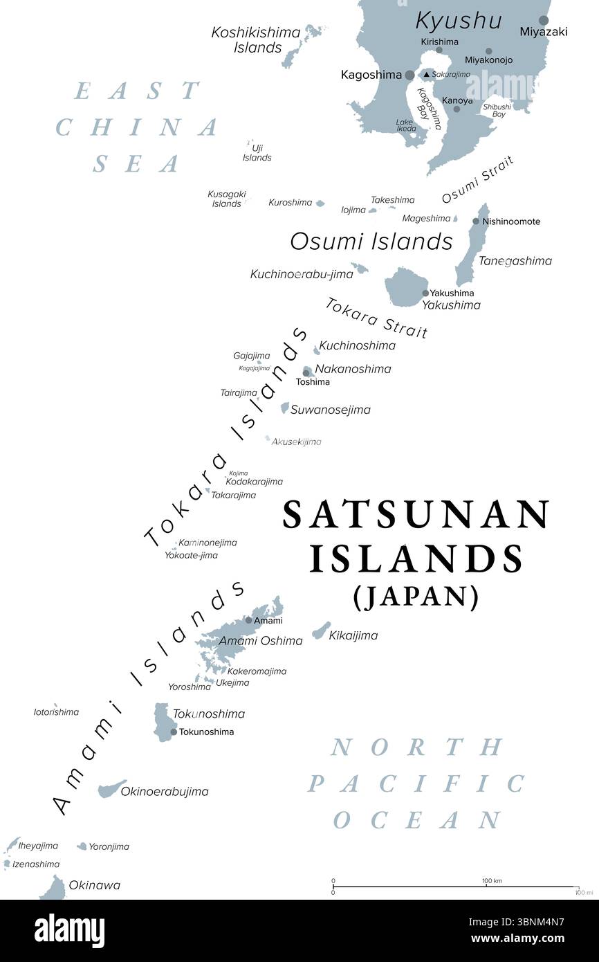 Ryukyu island group Cut Out Stock Images & Pictures - Alamy