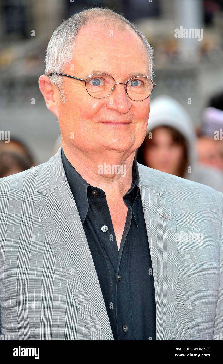 Jim Broadbent at the World premiere of 'Harry Potter and the Deathly ...