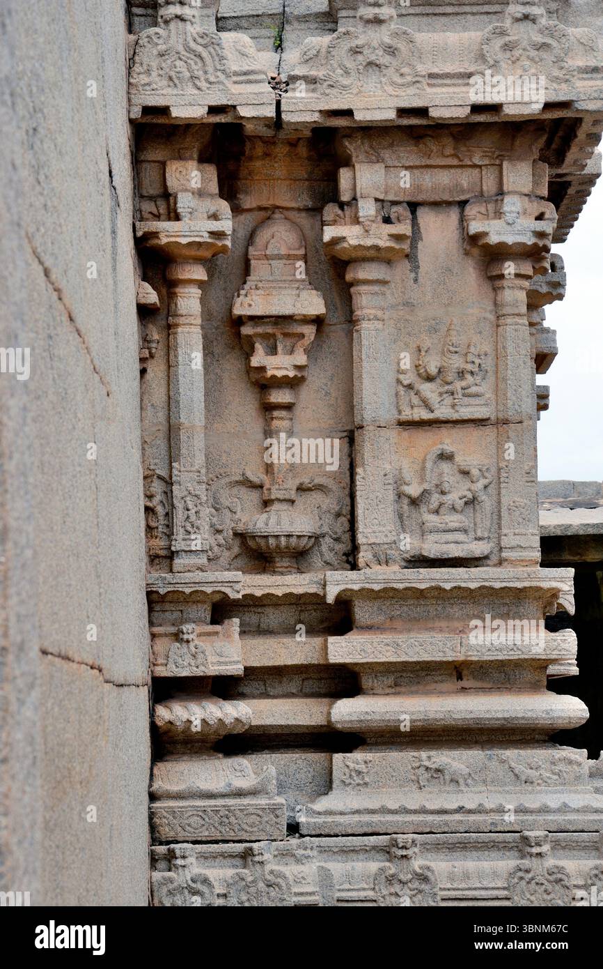Carvings, Hazara Rama Temple, is a Hindu temple dedicated to Lord Rama ...