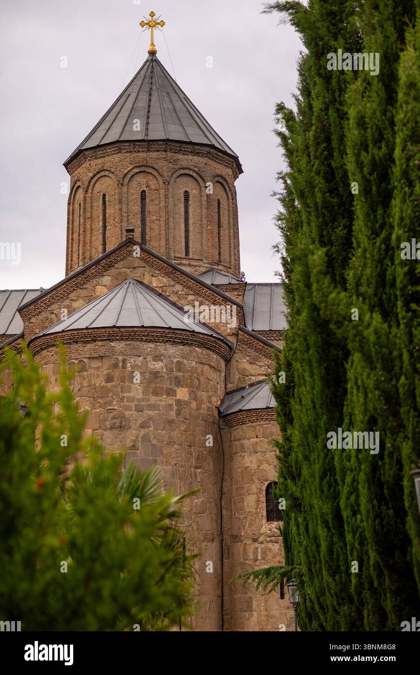 The Assumption Church of Metekhi — an ancient Georgian-style church ...