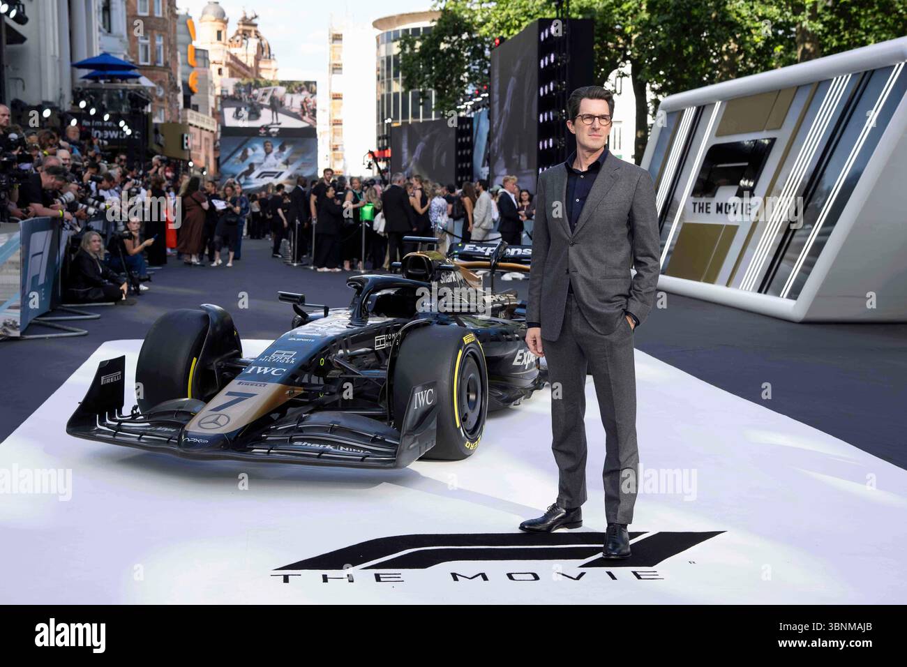 Director Joseph Kosinski poses for photographers upon arrival at the ...