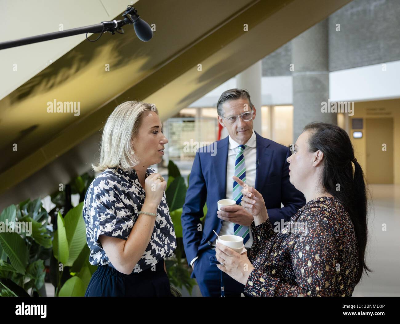 DEN HAAG - Former State Secretary Ingrid Coenradie (Justice) in the ...