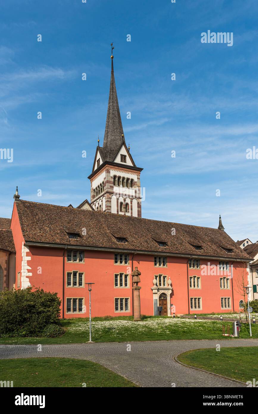 All Saints' Minster, a former Benedictine abbey, Schaffhausen, Canton ...