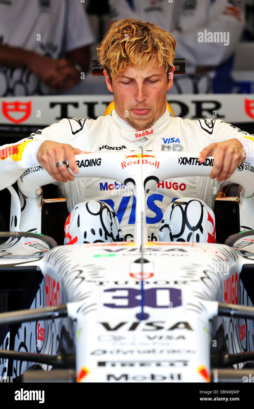 Liam Lawson (NZL) Racing Bulls VCARB 02. 03.07.2025. Formula 1 World ...