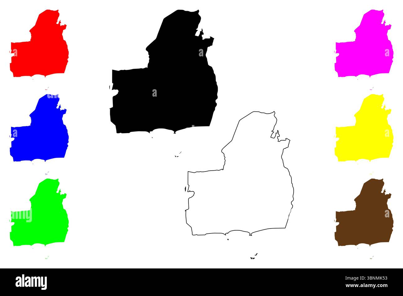 Chigasaki city (Japan, Nihon-koku or Nippon-koku, Kanto region) map ...