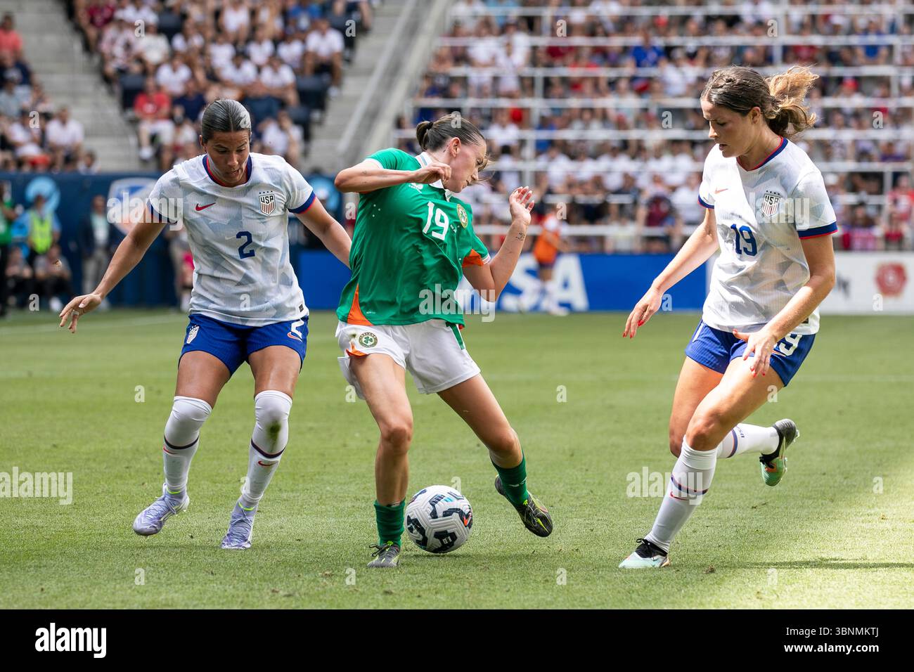 Cincinnati, USA, 29th June, 2025. United States of America defender ...