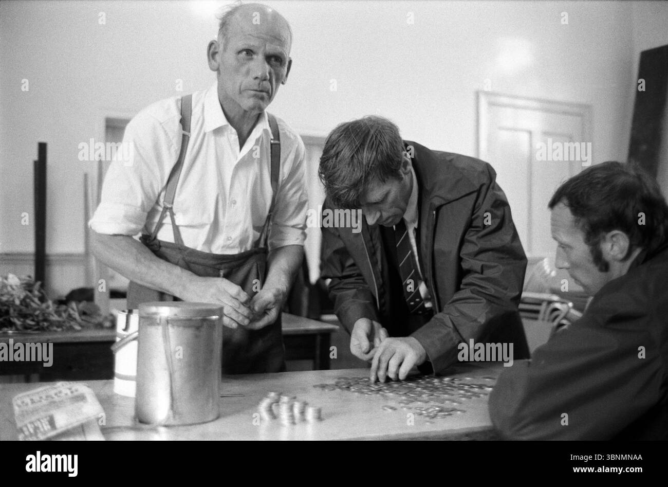 The Burry Man - John Jacko Hart (L), South Queensferry. With his ...